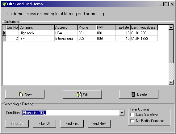 EasyTable: Delphi Embedded Database | Encrypted SQL Database